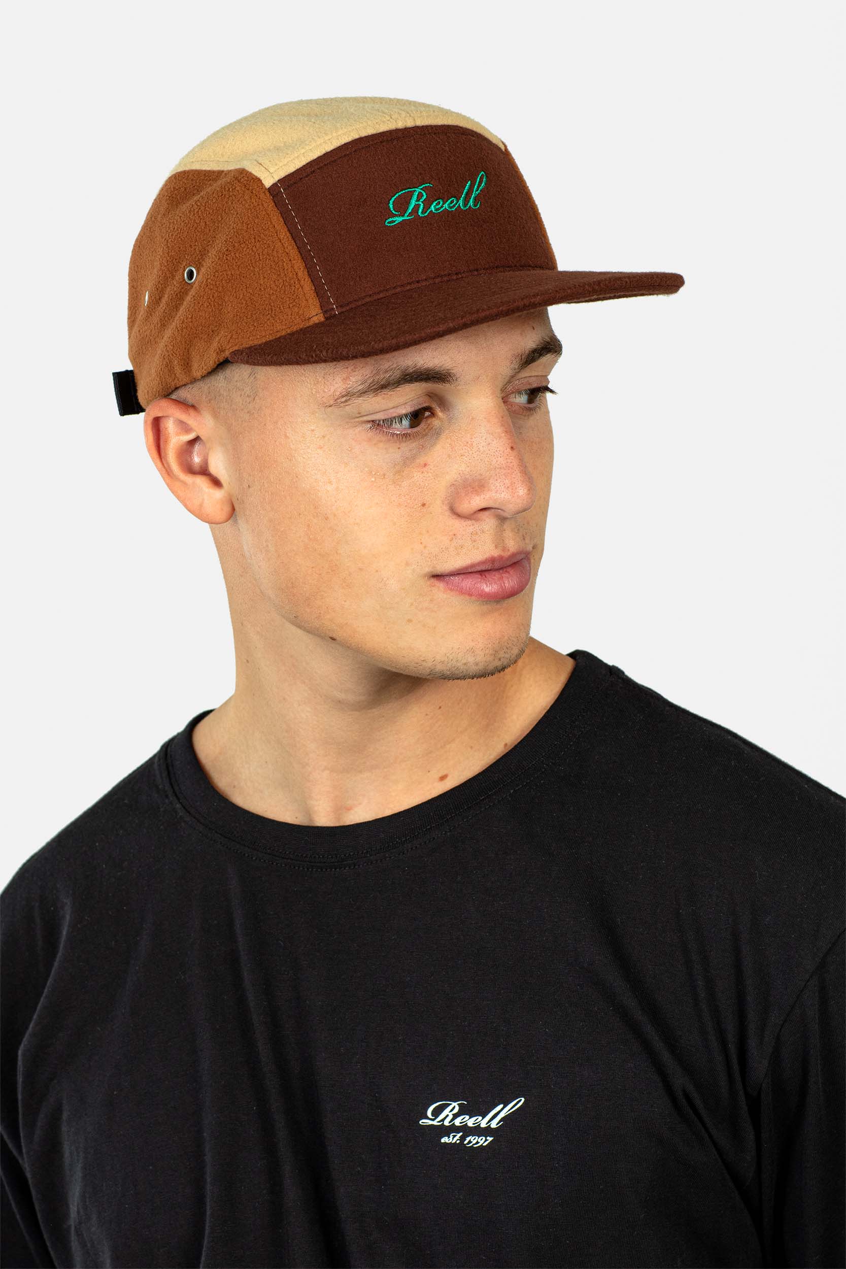 5-Panel Cap, Multi Brown REELL-SHOP | The Official Reell Online Shop