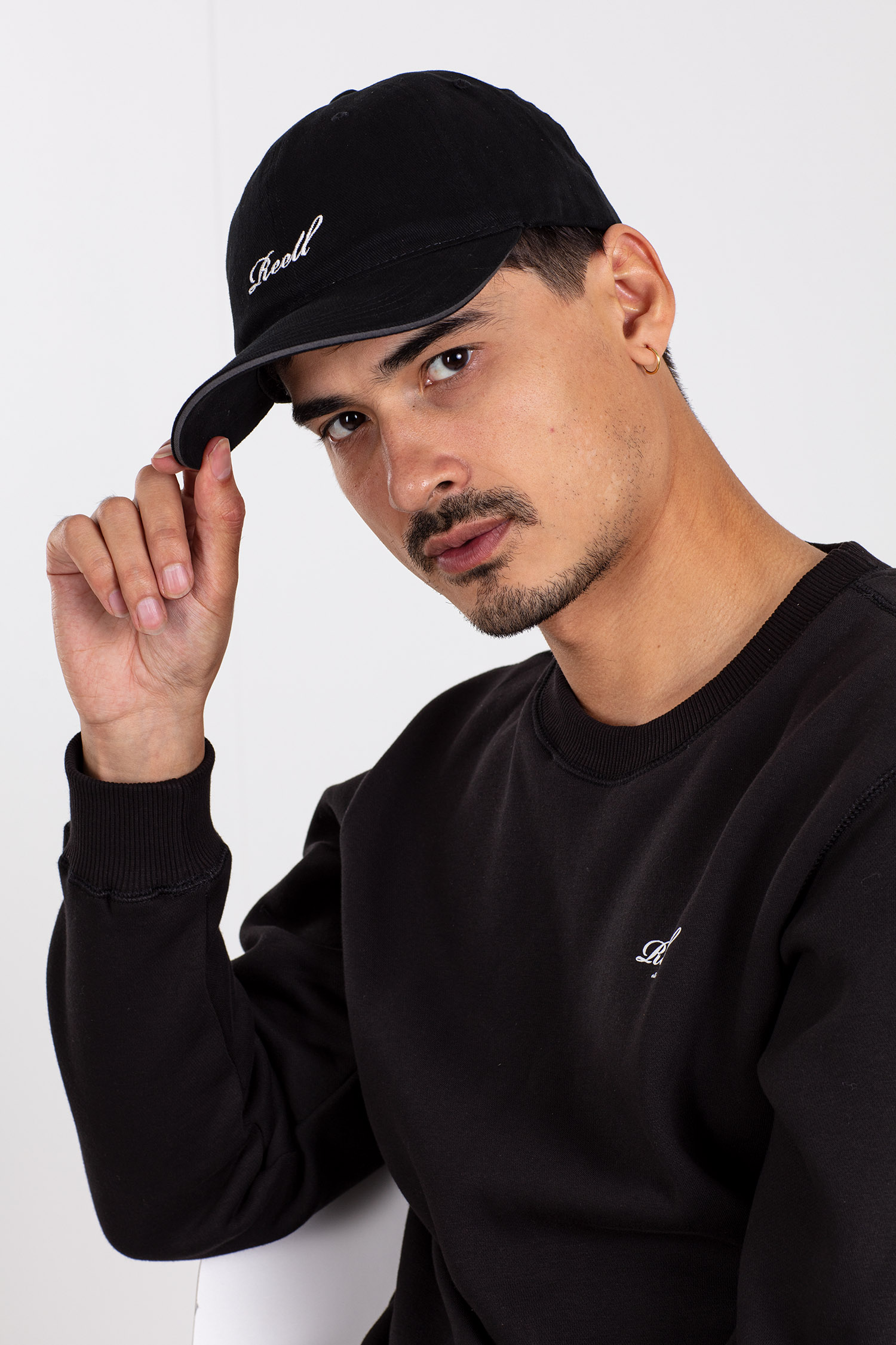 Single Script Cap, Black REELL-SHOP | The Official Reell Online Shop