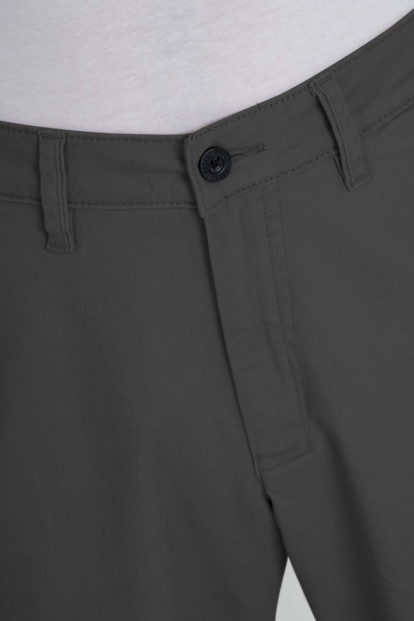 Flex Grip Chino Short Vulcan Grey REELL-SHOP | The Official Reell ...