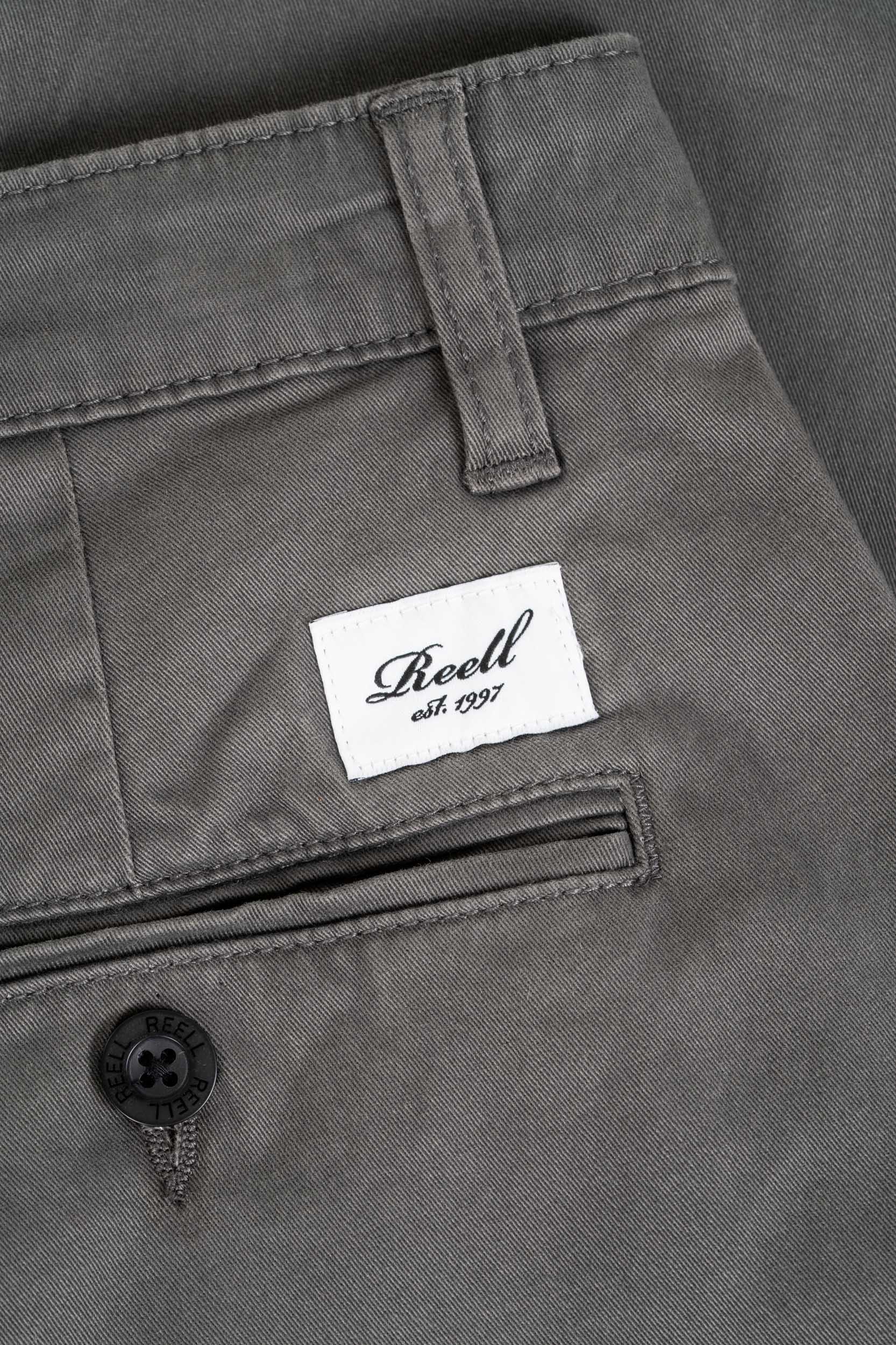 Regular Flex Chino Vulcan Grey REELL-SHOP | The Official Reell Online Shop